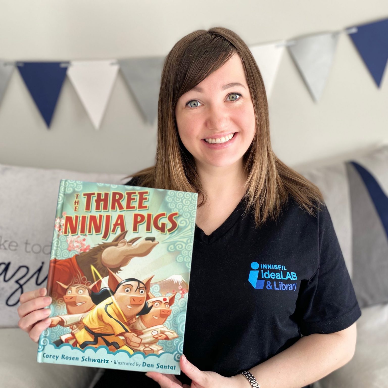 Storytime: The Three Ninja Pigs with Marianna – Innisfil ideaLab & Library