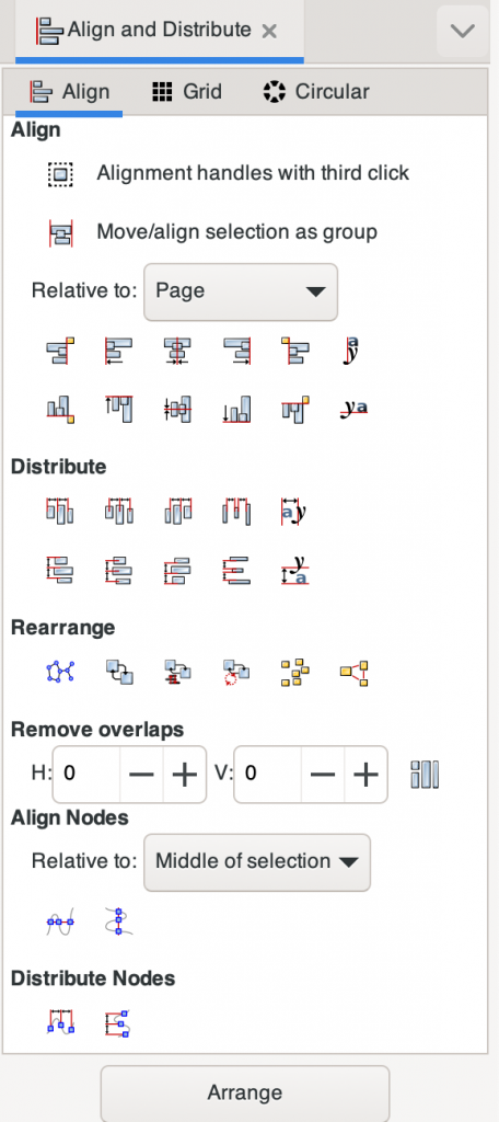 hackLAB Tips & Tips: The Align Tool in Inkscape – Innisfil ideaLab & Library