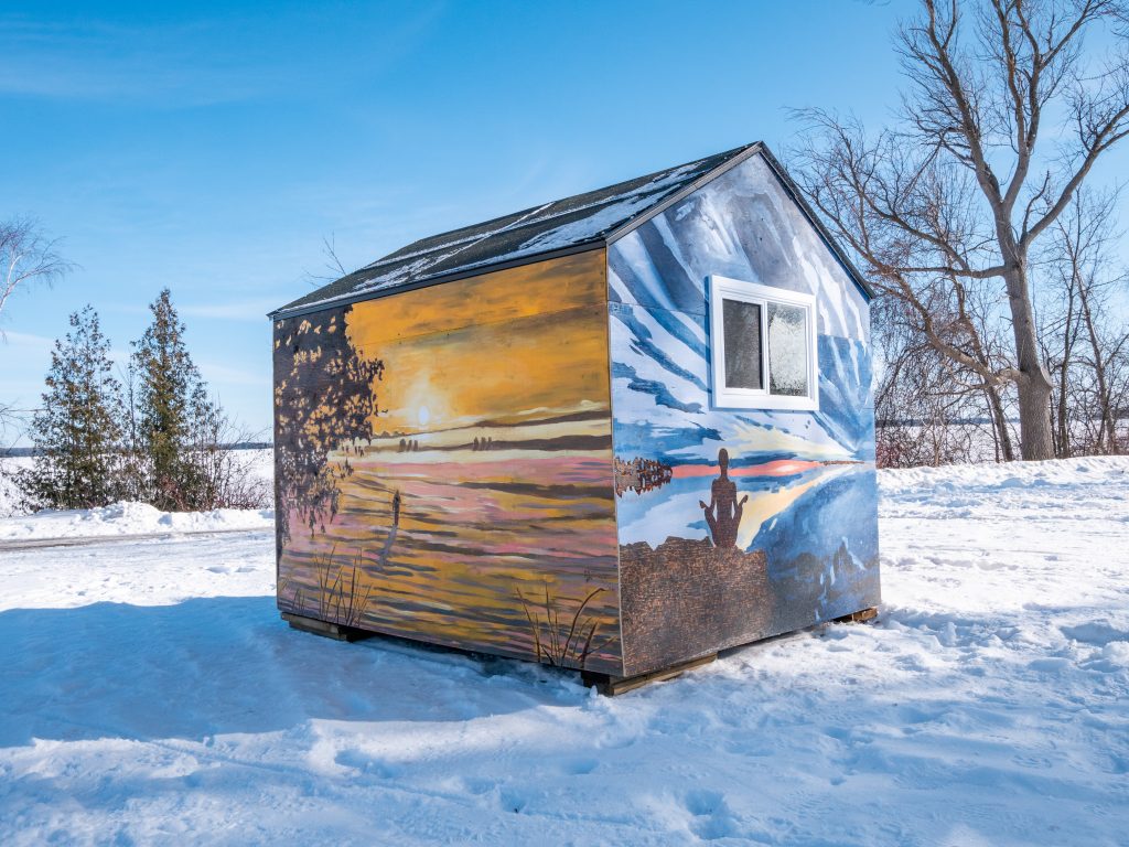 Ice Hut Art – Innisfil ideaLab & Library